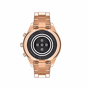 Fossil Stella Gen 6 Hybrid 40mm Stainless Steel Smart Watch, Color: Rose Gold (Model: FTW7063)