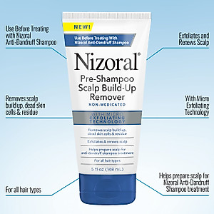Nizoral Pre-Shampoo Scalp Build-Up Remover - Exfoliates and Renews Helps Prepare for Anti-Dandruff Shampoo Treatment, 5 oz