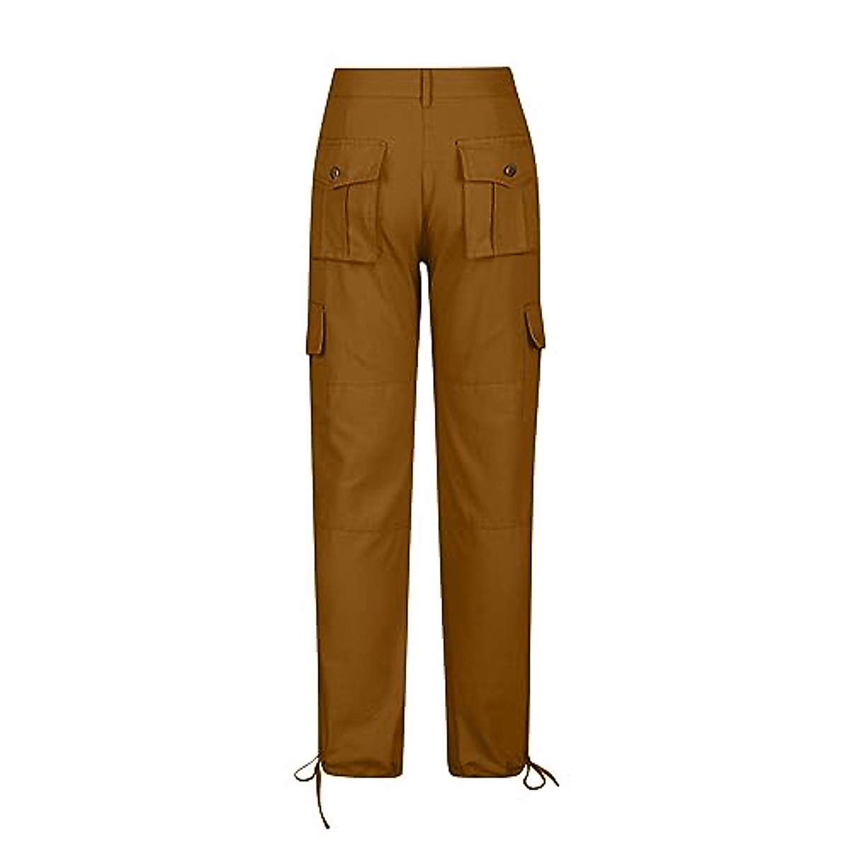 Khaki Cargo Pants for Women 2023 ofertas de Cargo Jogger Pants Tactical Streetwear Casual Pants Belted Stretchy Pants with Pocket Y2k Fashion Pants Brown M