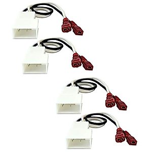 Harmony Audio HA-728104 Compatible with Lexus IS300 2001-2005 Factory Speaker Adapter Harness Replacement