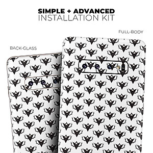 DesignSkinz The Arrowhead Antlers All Over Pattern Protective Vinyl Decal Wrap Skin Cover Compatible with The Samsung Galaxy S20 (Screen Trim & Back Glass Skin)