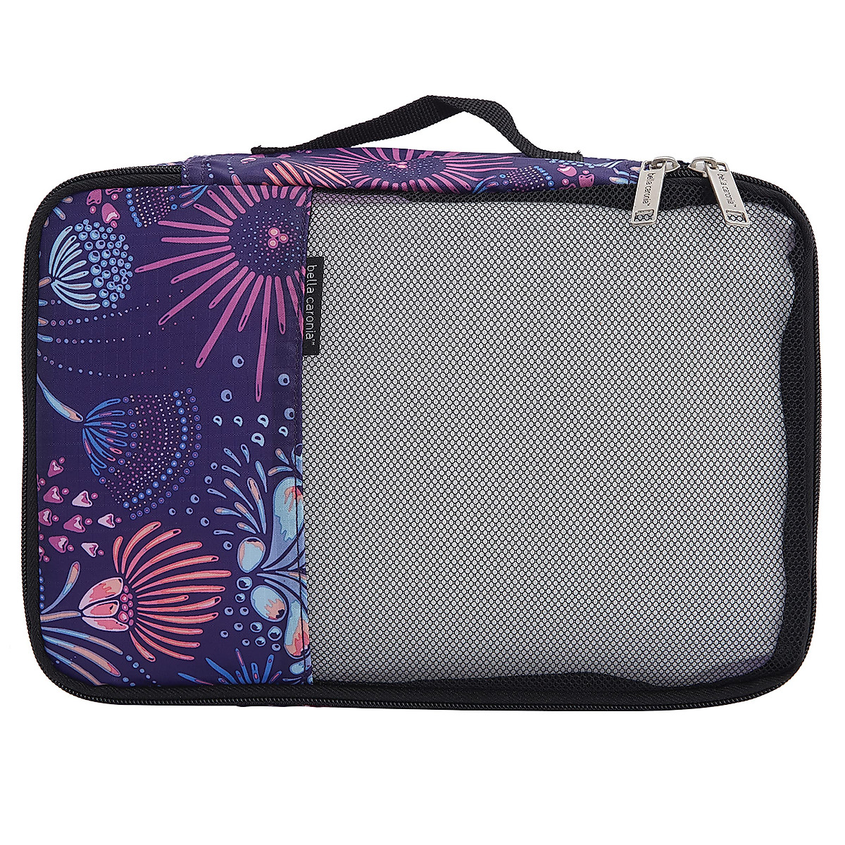 Travelers Club Bella Caronia Deluxe 20", 3 Luggage & Travel Accessories, Jardin, 7 Piece Set