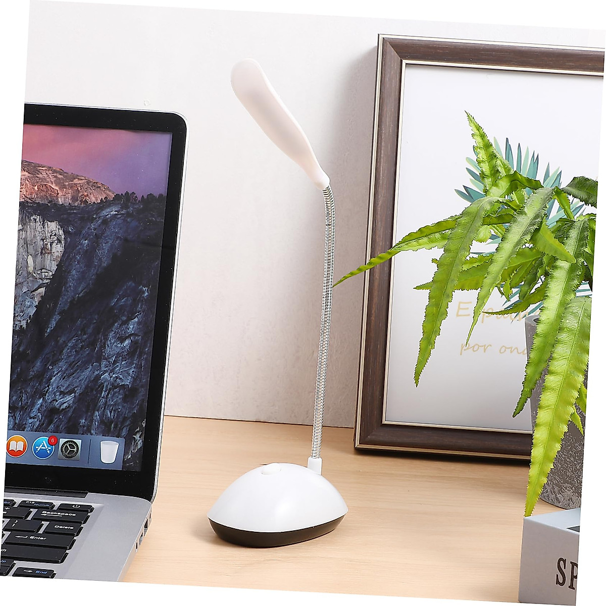 OSALADI 3pcs Battery-Powered Desktop Lamp Led Desk Light for Students Tabletop Study Lamp Energy-efficient Compact for Home Travel