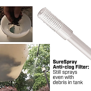 Chapin 20541 Made in the USA 1-gallon Lawn, Garden and Multi-purpose Sprayer with Foaming and Adjustable Nozzles for Spraying Plants, Garden Watering, Lawns, Weeds and Pests , Translucent White
