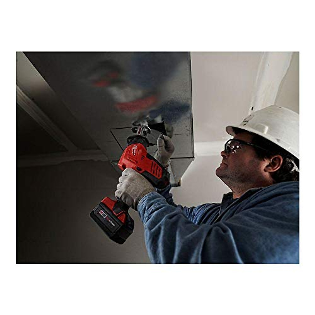 Milwaukee 2625-21CT M18 18-Volt Hackzall Cordless One-Handed Reciprocating Saw Kit