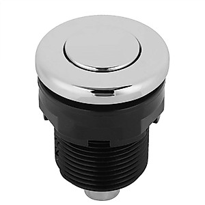 Tyenaza Air Pressure Switch, Waterproof Air Pressure Bath Switch, Tub Spa Massage Bath Garbage Waste Disposal Toy Air Switch Push Button, Easy Install Multipurpose Pneumatic