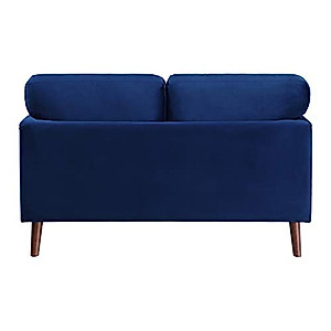 Lexicon Tipton Living Room Loveseat, Blue