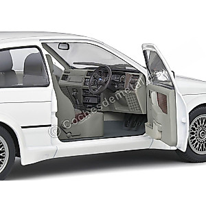 Solido S1806104 1:18 1987 Sierra RS500-White Ford Collectible Miniature car, White