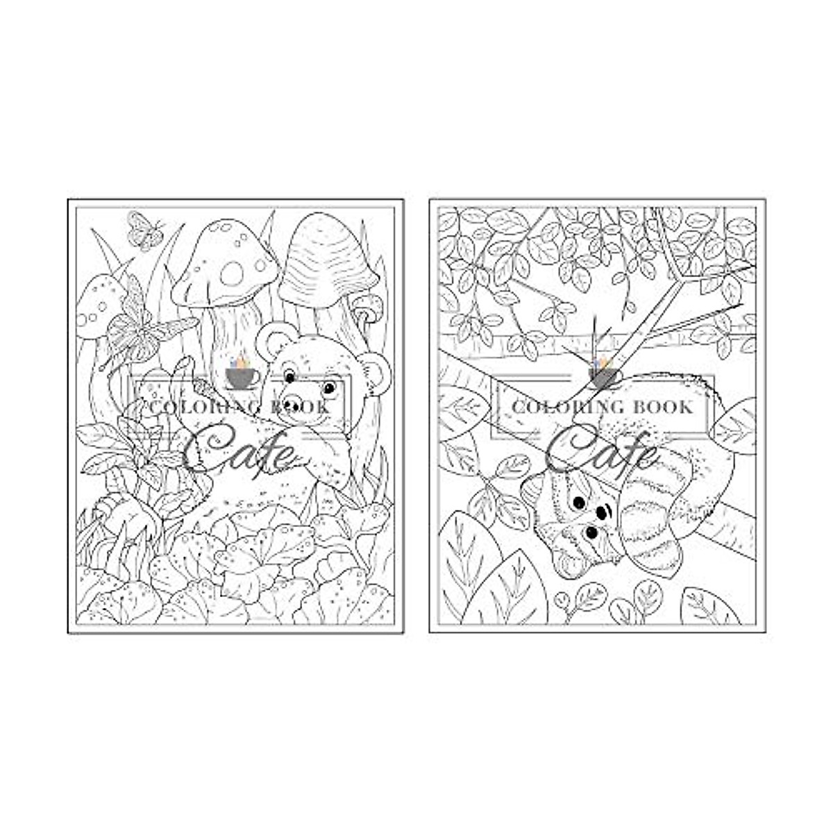 Baby Animals Coloring Book: An Adult Coloring Book Featuring Super Cute and Adorable Baby Woodland Animals for Stress Relief and Relaxation Vol. I