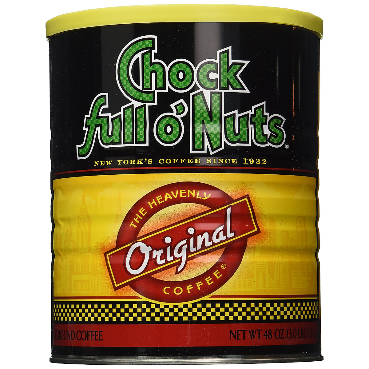 Chock Full O' Nuts Heavenly Original - 48 Oz. Pack of 3