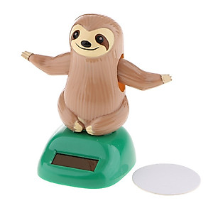 FRECI Solar Power Toy Dancing Figurine Home Car Dashboard Window Ornament Kids Toy - #2