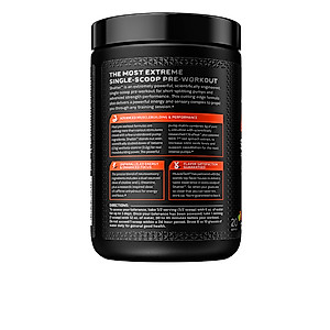 Pre Workout Powder MuscleTech Shatter Pre-Workout PreWorkout Powder for Men & Women PreWorkout Energy Powder Drink Mix Sports Nutrition Pre-Workout Products Rainbow Fruit Candy (20 Servings)