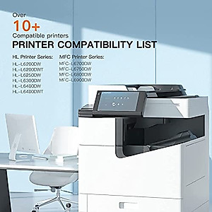 E-Z Ink (TM) Compatible TN880 Super High Yield Toner Cartridge Replacement for Brother TN880 TN-880 TN 880 MFC-L6900DW HL-L6200DW MFC-L6700DW MFC-L6800DW HL-L6200DWT HL-L6300DW Printer（2 Black）