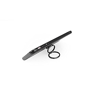 Magnetic Cell Phone Ring Holder Stand - Finger Ring Kickstand with Polished Metal - Compatible with All Smartphones