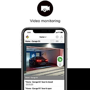 ismartgate PRO Smart Garage Door Opener Remote. Compatible Apple Homekit, Amazon Alexa, Google Assistant, IFTTT, Samsung SmartThings. Compatible with All Garage Openers. Wireless Sensor Included.