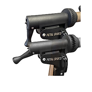 Petra Sports BikeDoc Foldable Bicycle Repair Stand. Portable, Height Adjustable Mechanics Work Stand w/Magnetic Tool Tray & 360° Quick Release Clamp. Supports Up To 66Lbs.