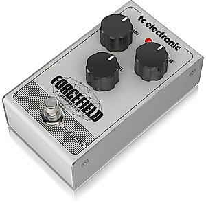 TC Electronic FORCEFIELD COMPRESSOR Classic Compressor/Limiter Pedal with Endless Sustain