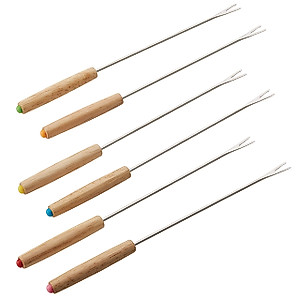 Rachael Ray Cast Iron Fondue Pot Set, 1.5 Quart, Red