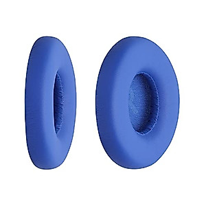 kwmobile Replacement Ear Pads Compatible with JBL Tune 600BTNC / 500BT / T450BT - Earpads Set for Headphones - Blue