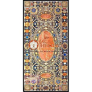 Marble Top Large Conference 95"x48" Dining Table Italian Inlay Pietra Dura Furniture Decor