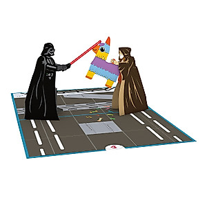 Lovepop Star Wars™ Darth Vader™ Celebration Pop Up Card, 5x7-3D Birthday Greeting Card, Star Wars Pop-Up Card, Birthday Cards for Kids, Celebration Cards