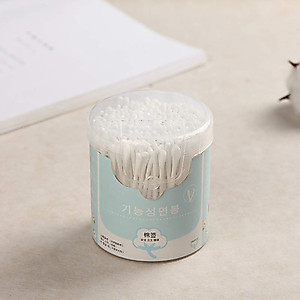 PandaHome, Ear Wax Removal Cotton Swabs, Pets or Babies or Adults Ear Pick Cleaner Tool Small Q Tips, Double Precision Tips with Paper Stick (250 ct with Ear Spoon)