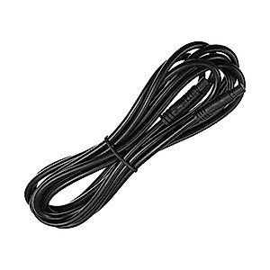 X AUTOHAUX 2 Pcs 8 Pin 9.84ft 300cm Backup Camera Extension Cable Dash Camera Cord Wires Car Rear View Camera