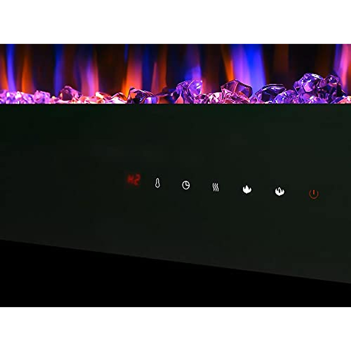 Napoleon Allure 42 inch Wall Mount Electric Fireplace - Black, NEFL42FH