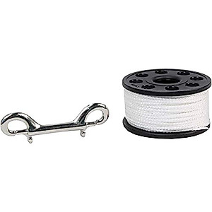 OMS Spool with Stainless Steel Double Ender Bolt Snap Clip