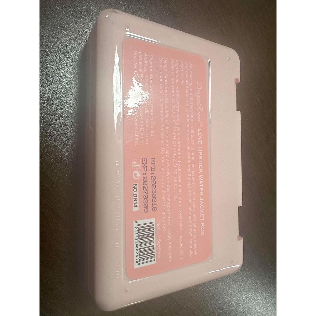 6 Colors Lip Tint Stain Set，Korean Lip Gloss Lip Tint Stain Plumping Mini Liquid Lipstick，Multi-use Lip and Cheek Tint，Long lasting Non-Stick Cup Waterproof，High Pigment, Vivid Color, Lip Color Makeup