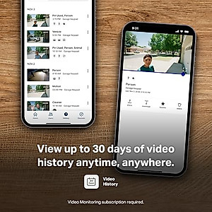myQ Smart Garage Door Video Keypad with Wide-Angle Camera,Customizable PIN Codes,and Smartphone Control–Take Charge of Your Garage Access Works with Chamberlain, LiftMaster and Craftsman openers,White