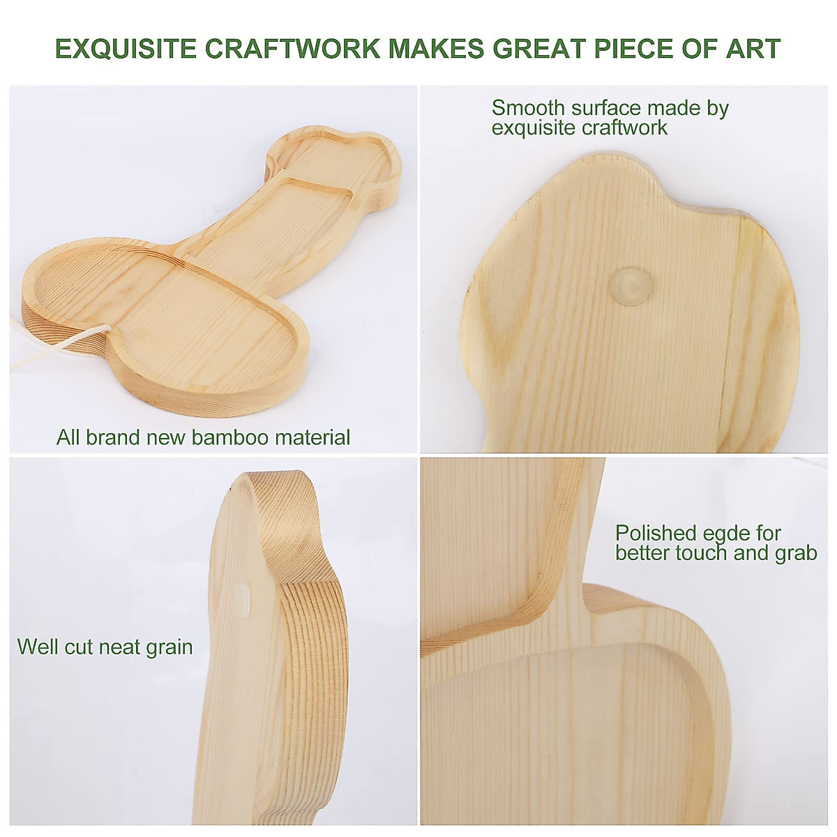 1 Pack Wood Board Cheese Aperitif Tray Charcuterie Boards, 9.5"x 5.9" Funny Kitchen Wine Meat Platter Unique Bachelorette Party Women Gifts for Housewarming Bachelor Party, Anniversary Wedding Couple