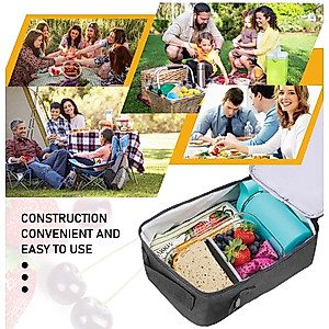 Reusable Lunch Bag Insulated Lunch Box for Women Men Lunch Tote Bags for Kids Soft Bag Mini Cooler Tote Bag Thermal Meal Tote Kit