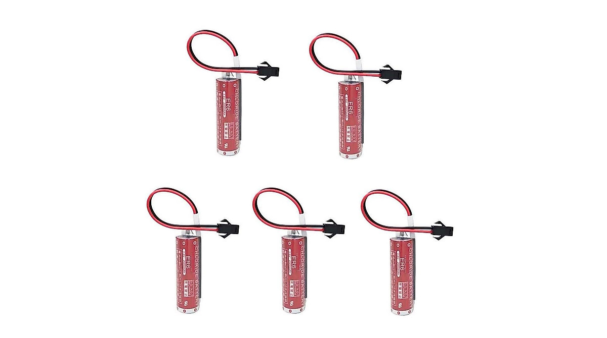 KUANMAI ER6/3.6V 2000mAh Lithium Battery - 5 Pack