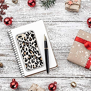 BICOL iPhone 8 Plus Case,iPhone 7 Plus Case Clear with Design for Girls Women,12ft Drop Tested,Slip Resistant Slim Fit Protective Phone Case for Apple iPhone 8 Plus/7 Plus Leopard Patterns
