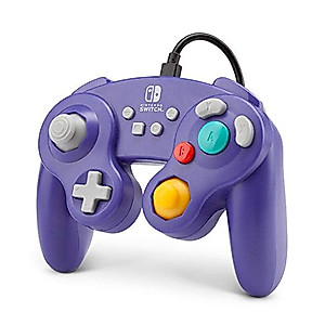 PowerA Wired Controller for Nintendo Switch GameCube Style: Purple Nintendo Switch