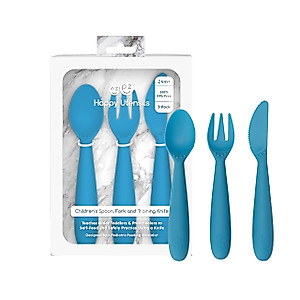 ezpz Tiny Spoon (2 Pack in Lime) - 100% Silicone Baby Spoon for Baby Led Weaning + Purees - 6 Months + - Designed by a Pediatric Feeding Specialist - Baby Essentials & Baby Gifts