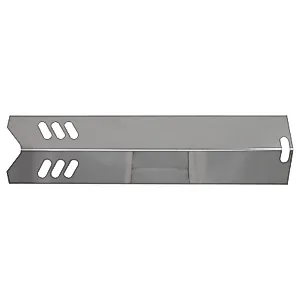 BBQ Grill Heat Shield Plate Tent Replacement Parts for Uniflame GBC1059WB-C - Compatible Barbeque Stainless Steel Flame Tamer, Guard, Deflector, Flavorizer Bar, Vaporizer Bar, Burner Cover 15"