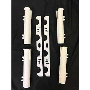 KUFA Sports Heavy Duty 4 Pole Tube Assembly Rack Fishing Rod Holder RH12