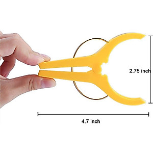 KSPOWWIN 8 Pack BeachTowel Clips Fashion Color Chair Clips for Beach Chair on Your Cruise-Jumbo Size Plastic Chair Towel Clips Clamp Holder-Keep Your Towel from Blowing Away,Clothes Lines