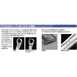 Kyoto Machine Tools (KTC) Glasses Wrench Set, Set of 8 TM508