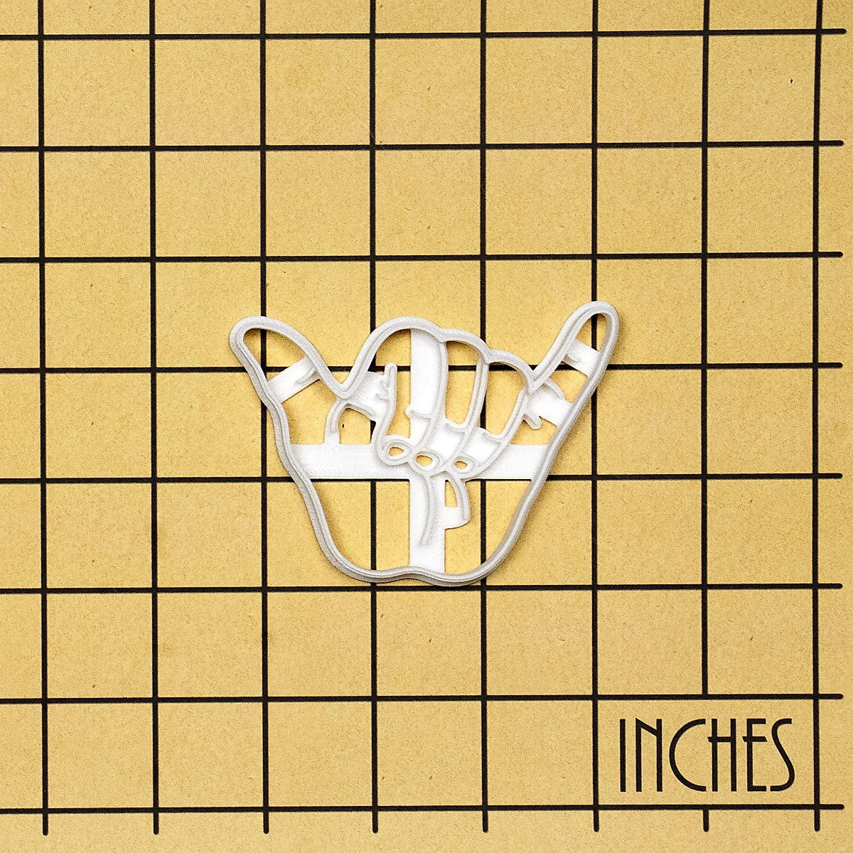 Shaka Hand Sign cookie cutter, 1 piece - Bakerlogy