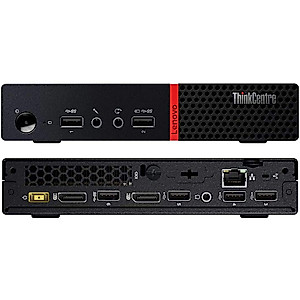 Lenovo ThinkCentre M715q Mini Tiny Business Desktop PC, AMD PRO A6-8570E R5, 6 Compute CORES 2C+4G, 3.2GHz, 8GB DDR4 RAM, 128GB SSD Hard Drive, Windows 10