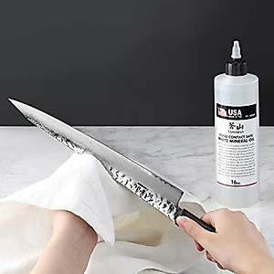 Cangshan 1026566 Blade Protection Mineral Oil, 16 OZ, Made in USA