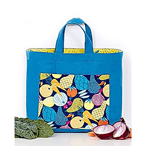 Simplicity Reusable Tote Bag Sewing Pattern Kit, Code S9517, One Size, Multicolor
