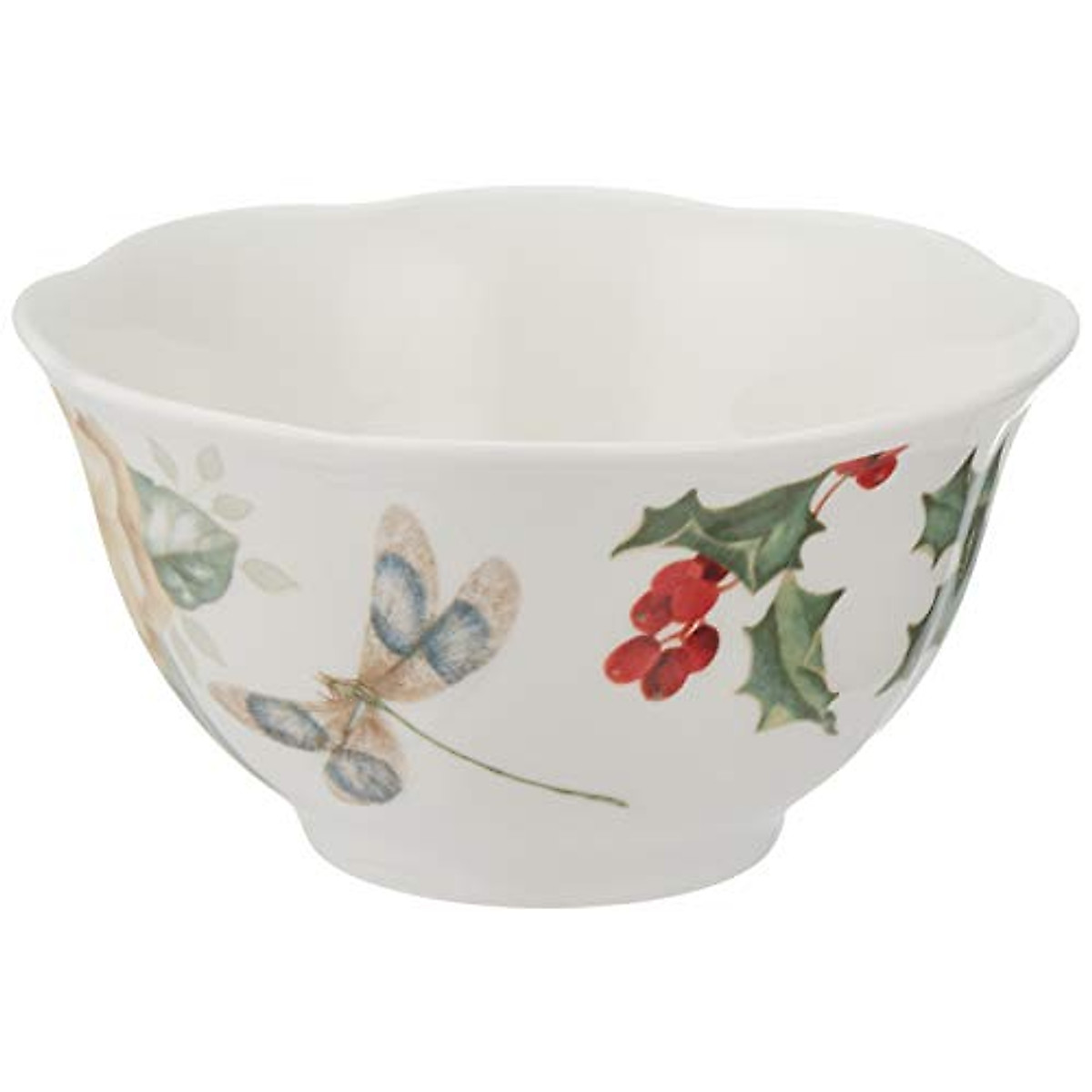 Lenox 880092 Butterfly Meadow Holiday 6-Piece Rice Bowl Set