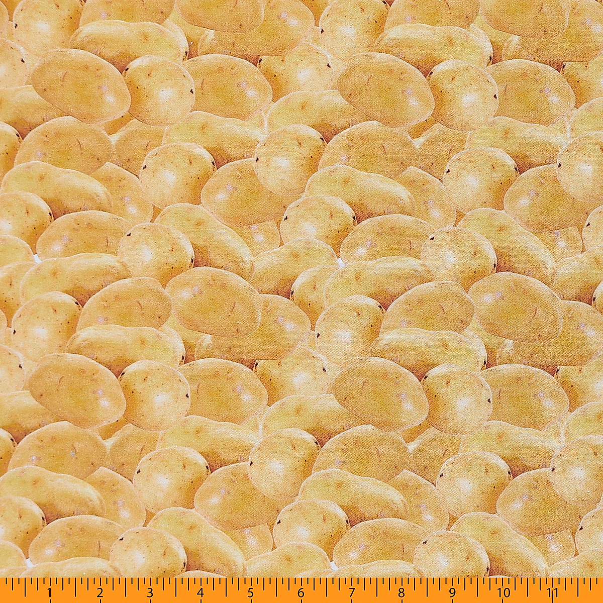 Mook Fabrics Maritime Fabric [45 in. Wide] – Lightweight, 100% Cotton Material for Quilting, Home Decor Accents | Arts, Crafts & Sewing, Yukon Gold Potatoes Cut by The Yard