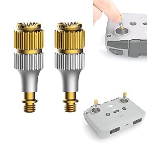 RCGEEK Mavic Air 2 2S / Mini 2 Controller Joystick Telescopic Controller Grip Thumbsticks Replacement Accessories Lengthen Design Reach More Operation Angle for DJI Smart Controller, 2 Pack