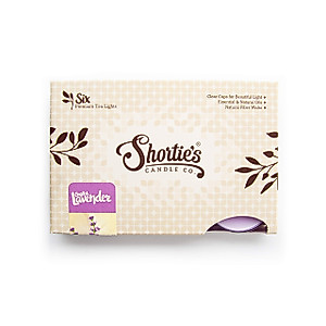 Pure English Lavender Premium Tealight Candles Multi Pack - Highly Scented with Essential & Natural Oils - 12 Purple Tea Lights - Beautiful Candlelight - Made in The USA - Flower & Floral Collection