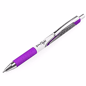 Zebra Classic Z-Grip Flight Ballpoint Pens - 1.2mm - Purple - Pack of 3